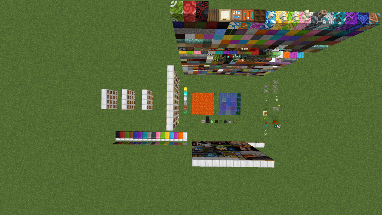 texture pack testing world Minecraft Map