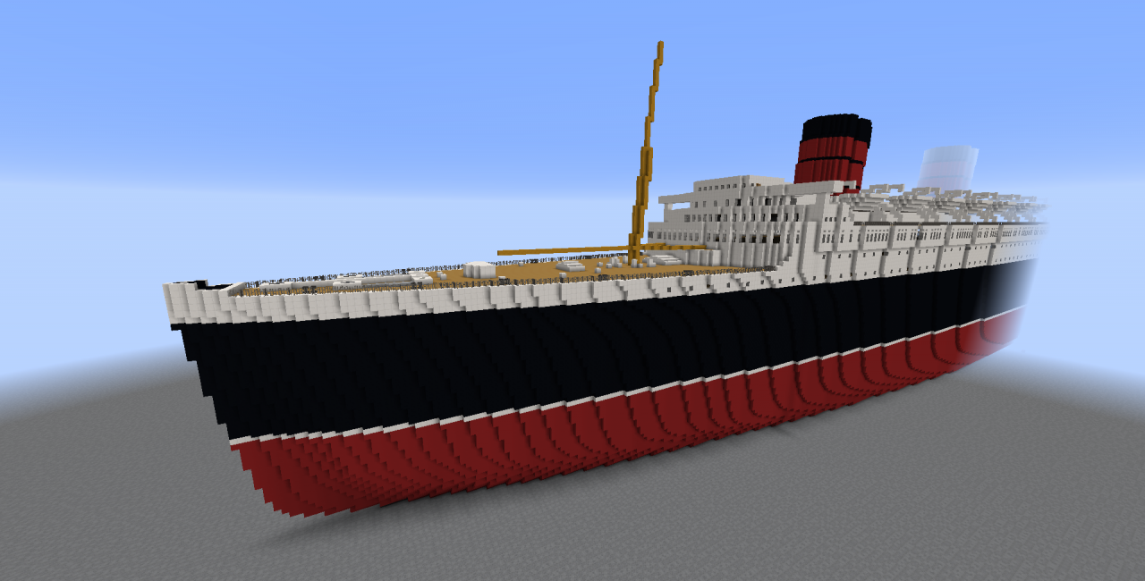 RMS Queen Elizabeth Minecraft Map