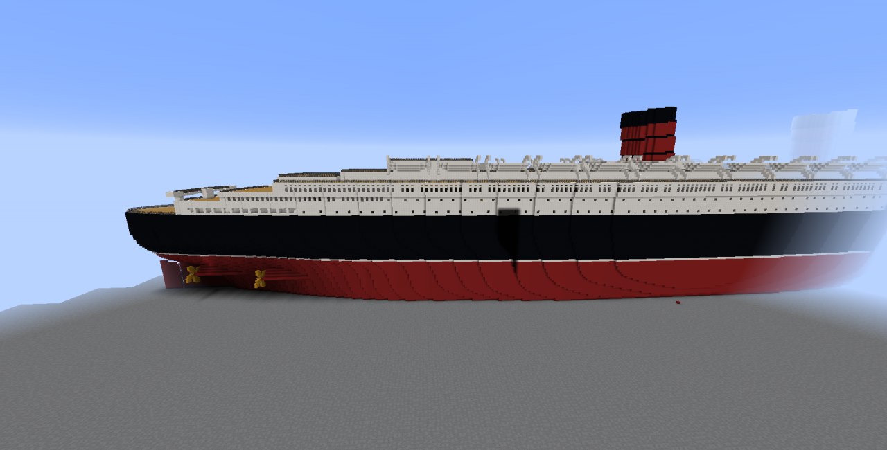RMS Queen Elizabeth Minecraft Map