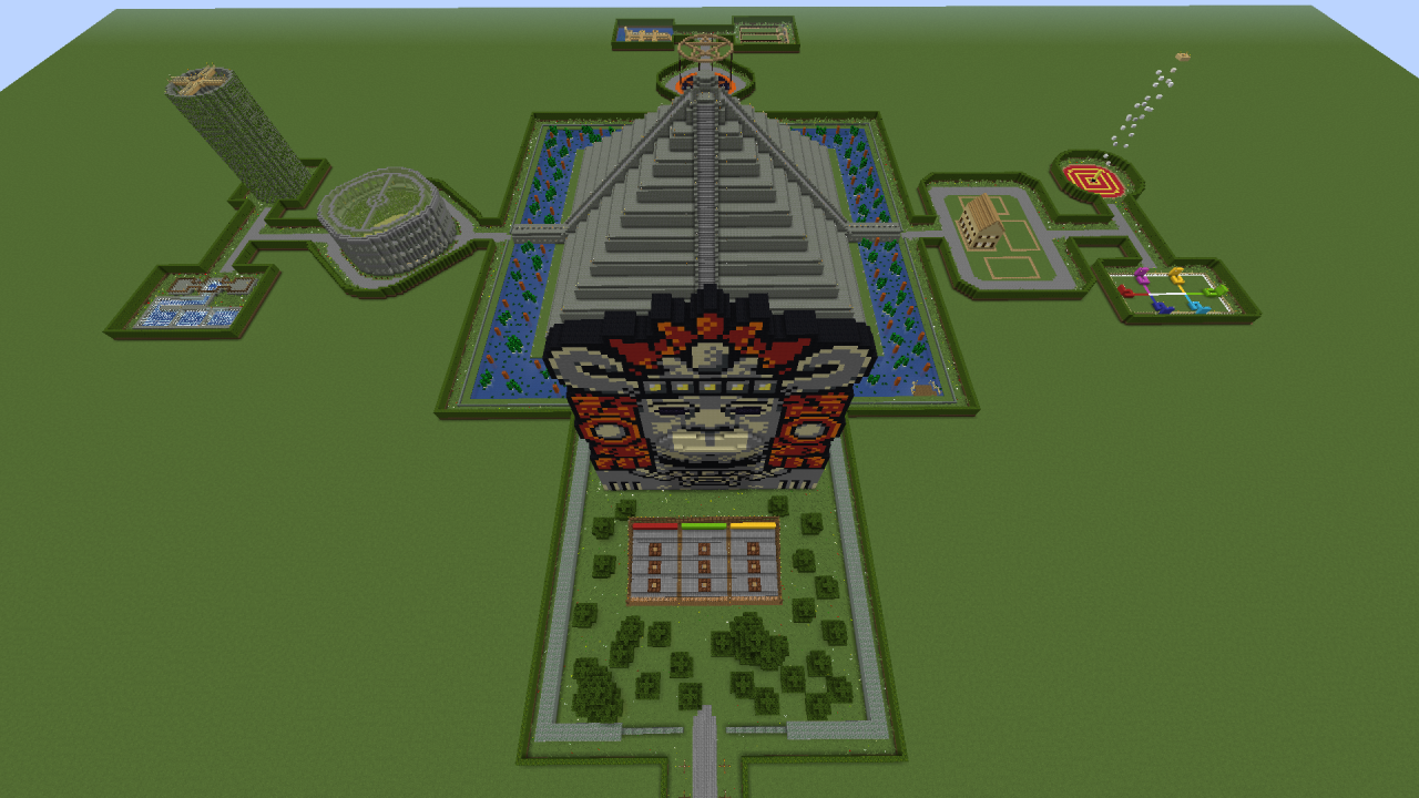 Achievement City X Minecraft Map