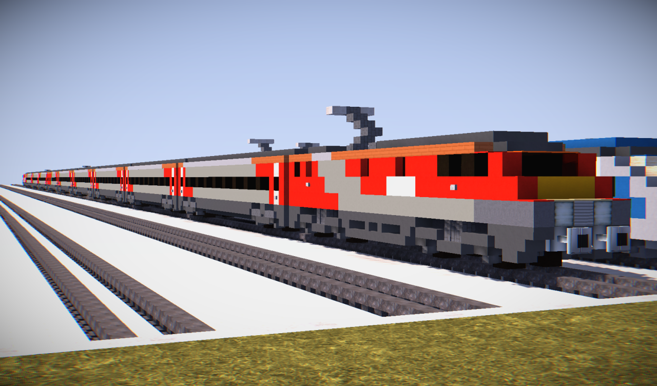 LNER Intercity 225 BR Class 91 + Mk4s Minecraft Map