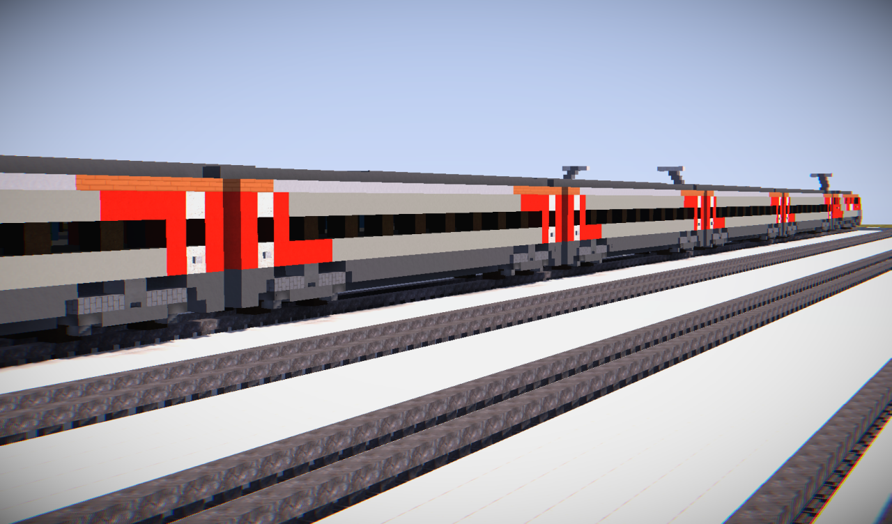 LNER Intercity 225 BR Class 91 + Mk4s Minecraft Map
