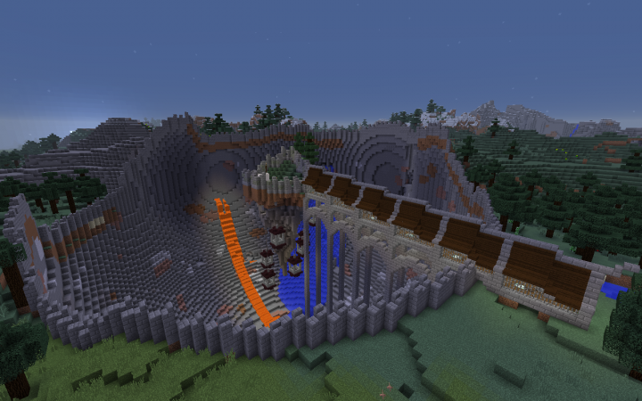 Floating Island Spawn Minecraft Map