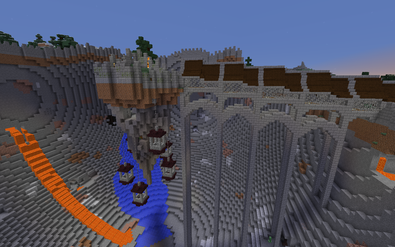 Floating Island Spawn Minecraft Map