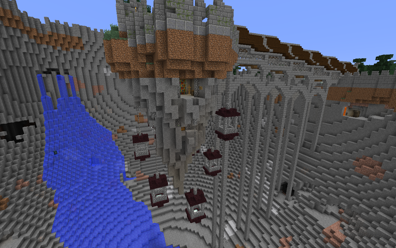 Floating Island Spawn Minecraft Map