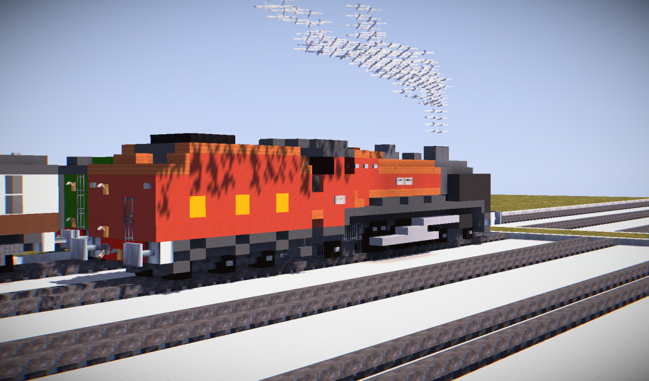 LMS 8P Coronation Class 6233 + Mk1s Minecraft Map