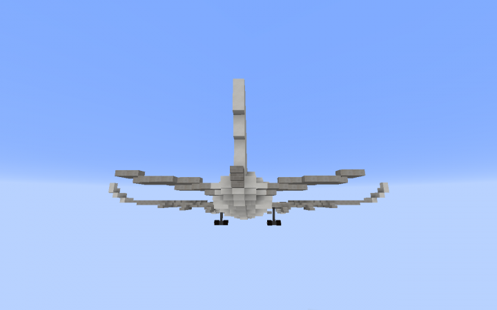 Airbus A220-300 Minecraft Map