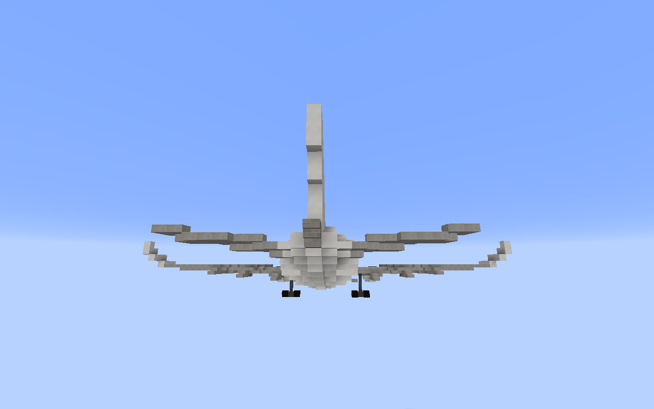 Airbus A220-300 Minecraft Map