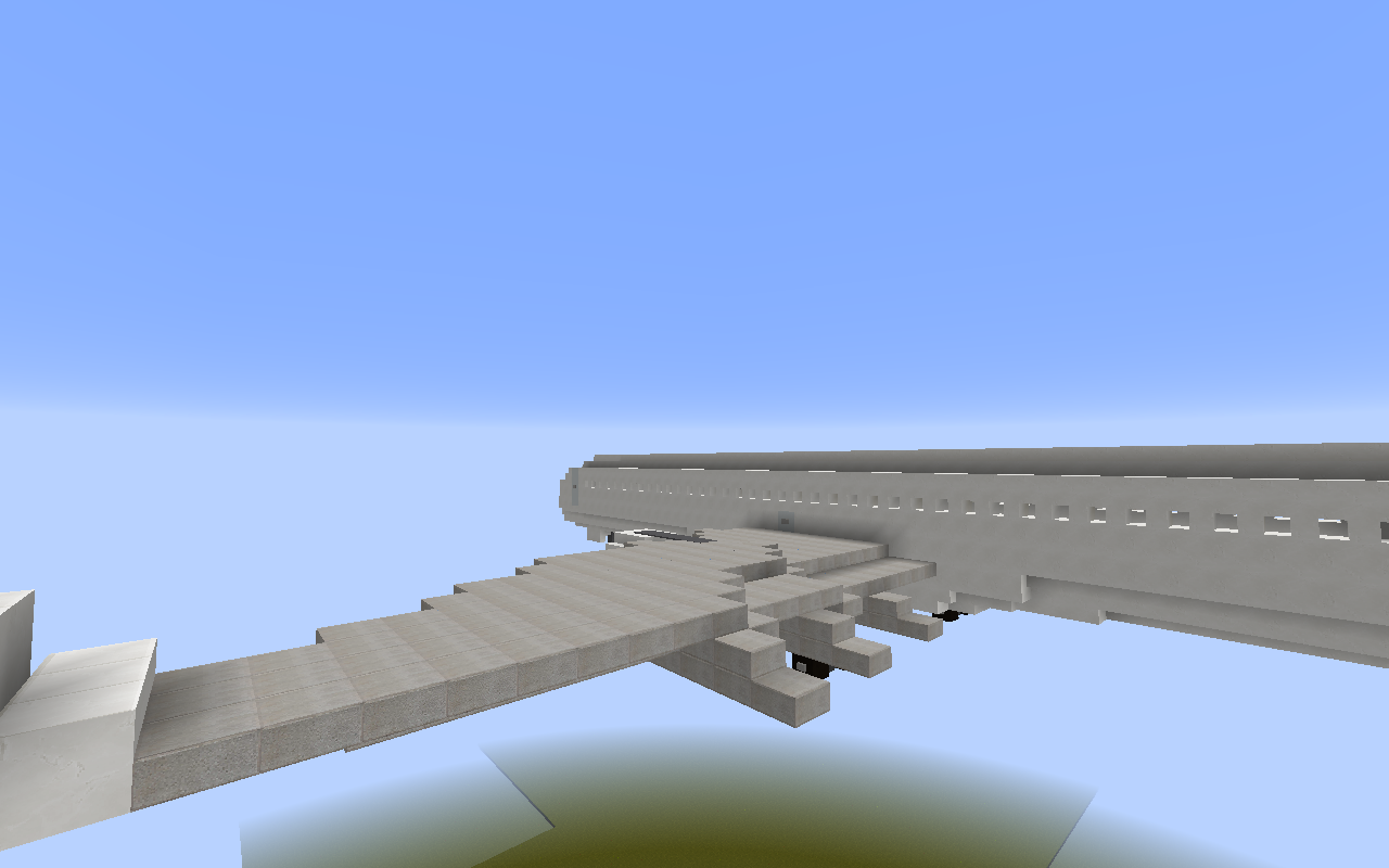 Airbus A220-300 Minecraft Map