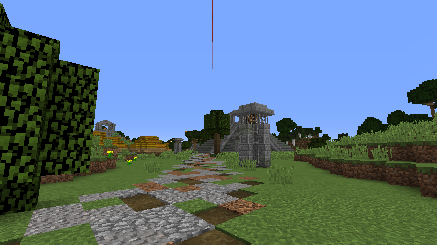 Three Pyramids Of Quests Minecraft Map