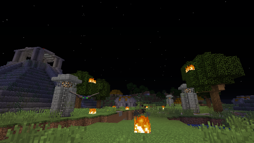 Three Pyramids Of Quests Minecraft Map