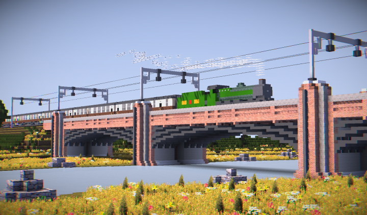 Railways: Wheaver Viaduct Minecraft Map