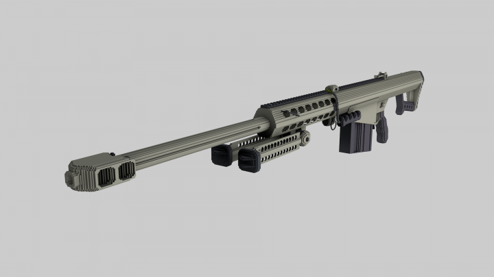 TheKurvinox's Barrett .50cal collection! Minecraft Map