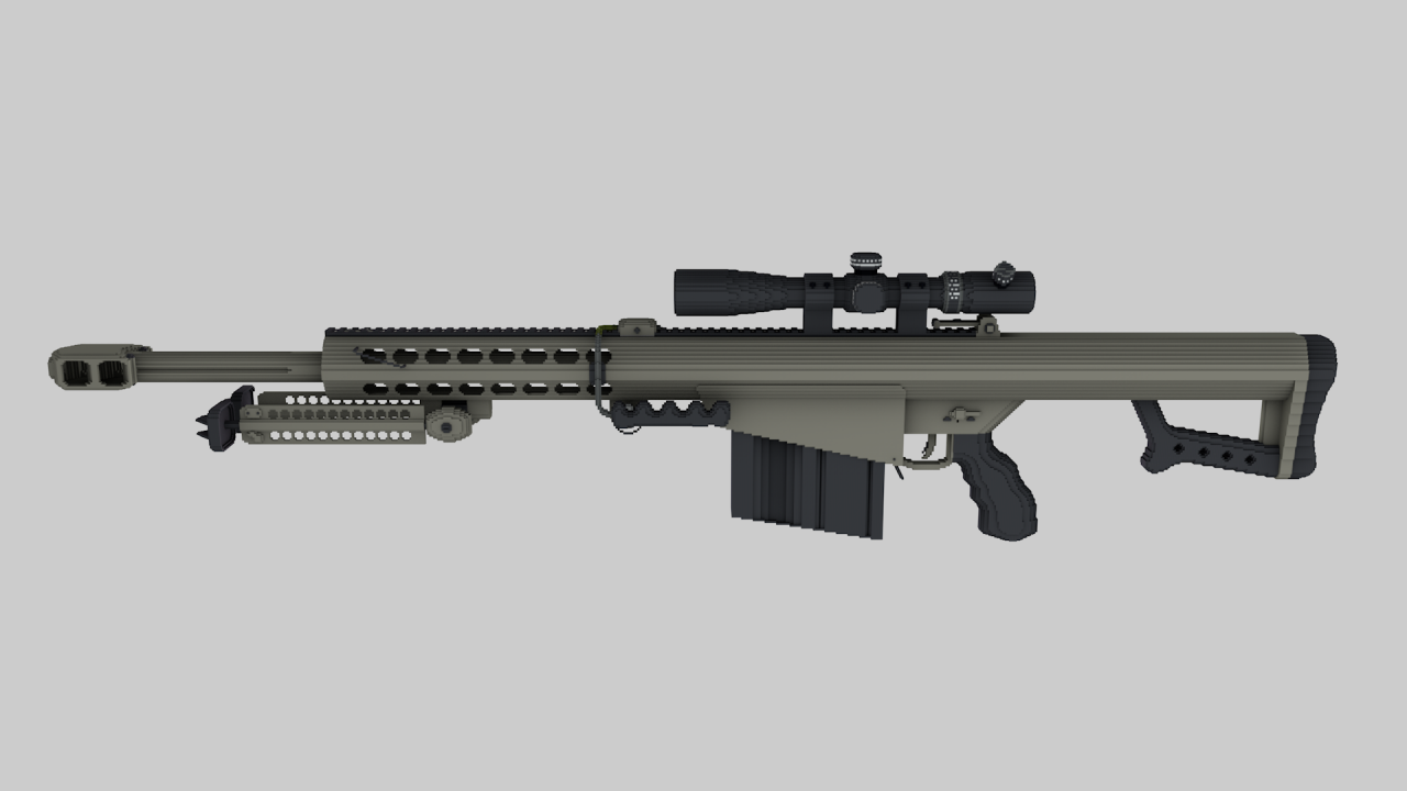 Barrett M82A3 CQB Minecraft Map