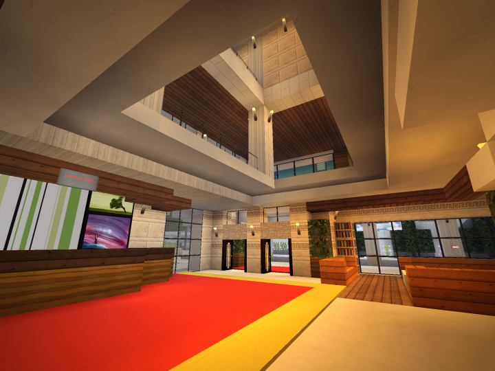 The Grand Austin Hotel Minecraft Map