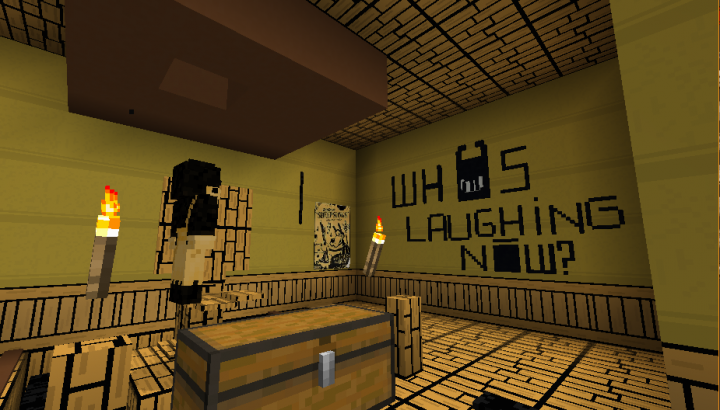 Bendy and the Ink Machine Map Chapter 1 Remastered Minecraft Map