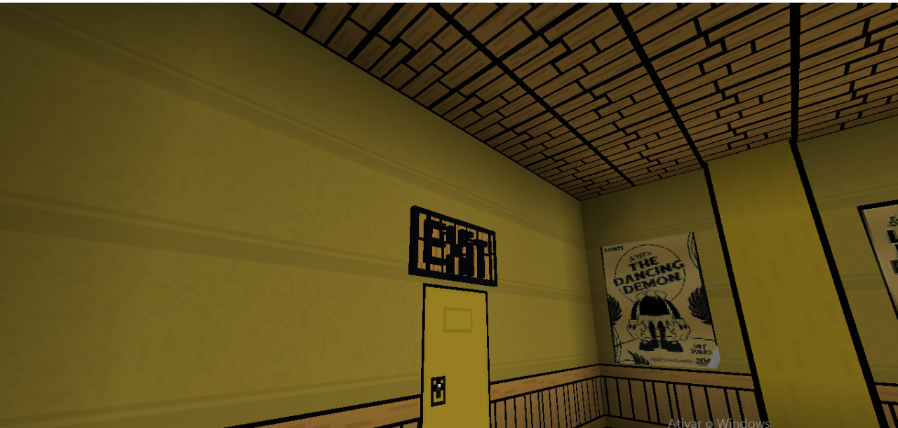 Bendy and the Ink Machine Map Chapter 1 Remastered Minecraft Map