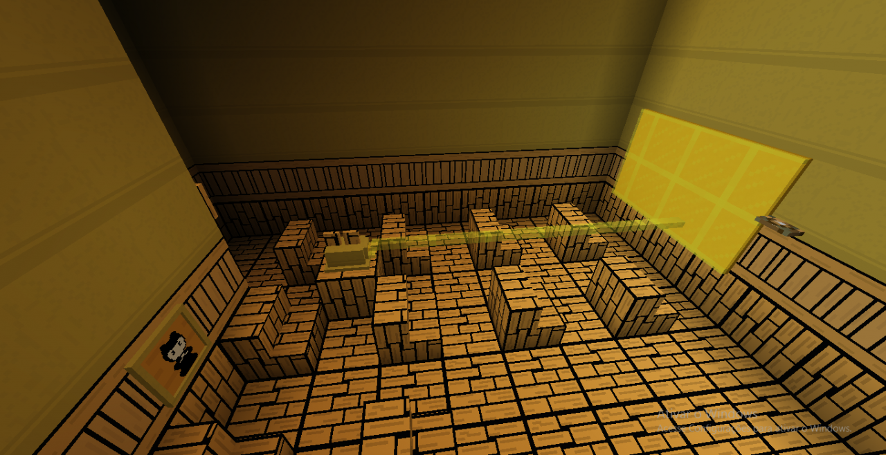 Bendy and the Ink Machine Map Chapter 1 Remastered Minecraft Map