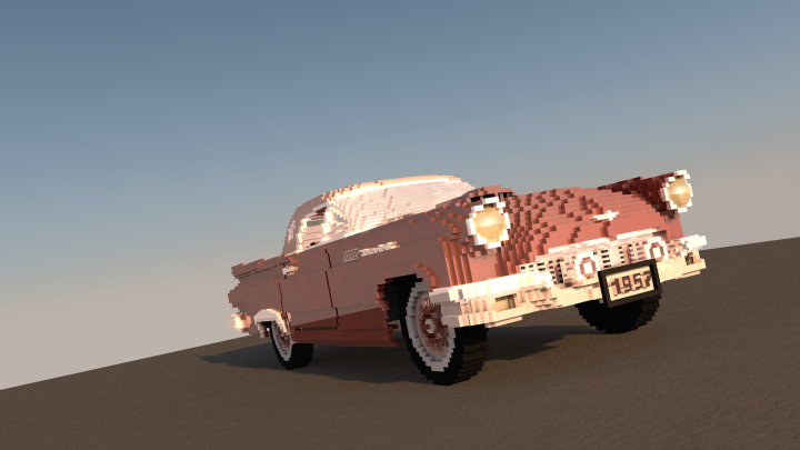 Ford Thunderbird 1957 Minecraft Map