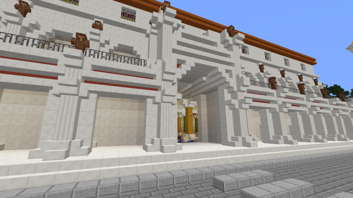 Forum justice building of Aledina Minecraft Map