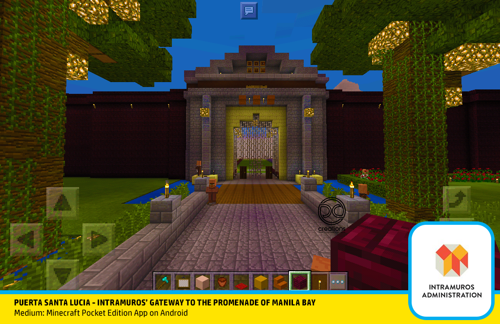 The Walled City of Manila,, Intramuros (#IntramurosProject) Minecraft Map