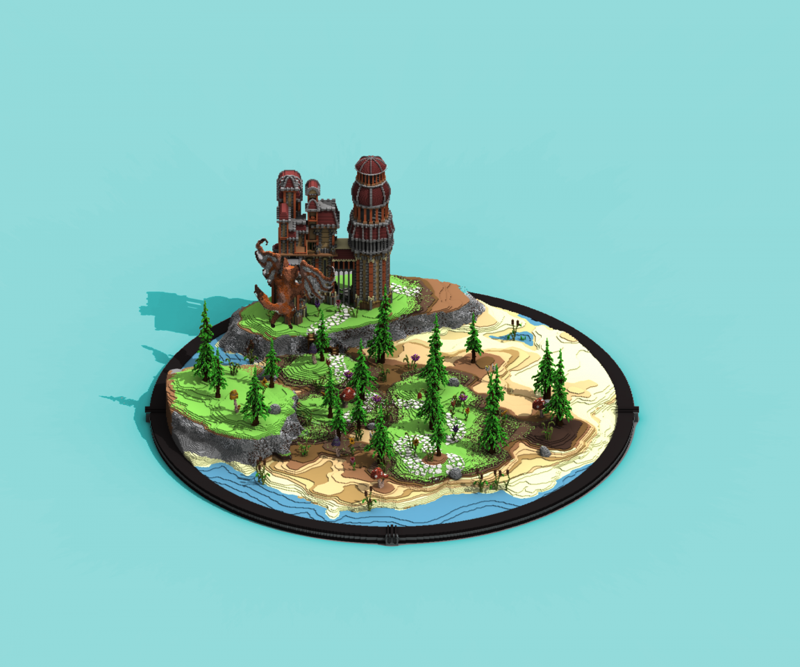 The enchanted forest II Minecraft Map