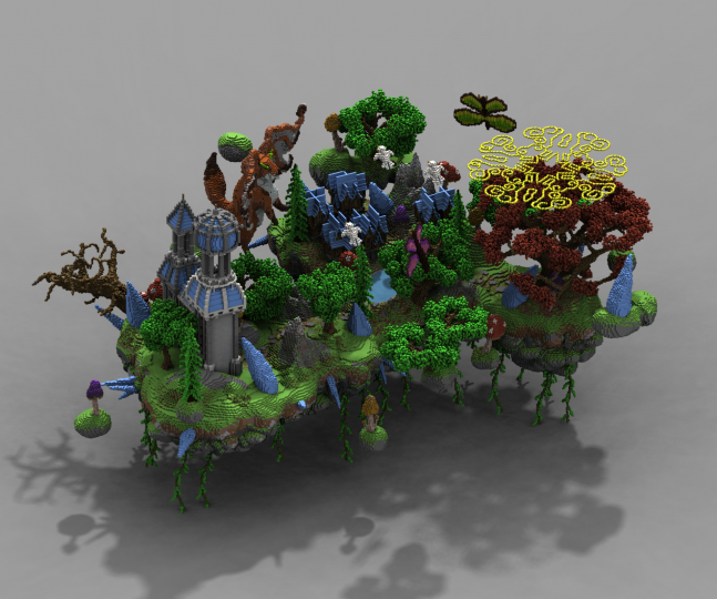 The enchanted forest I Minecraft Map