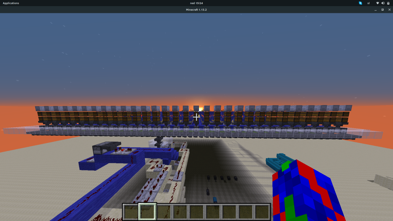 computer: MINECRAFT PRINTER+ CHARACTER BEING PRINTED PREVIEW Minecraft Map