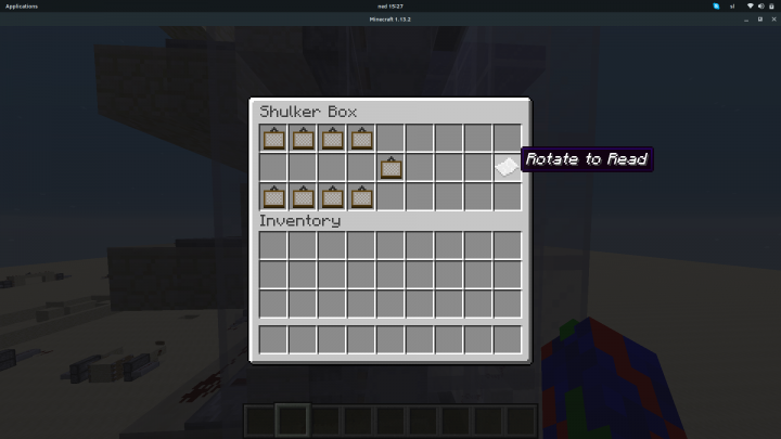 computer: MINECRAFT PRINTER+ CHARACTER BEING PRINTED PREVIEW Minecraft Map