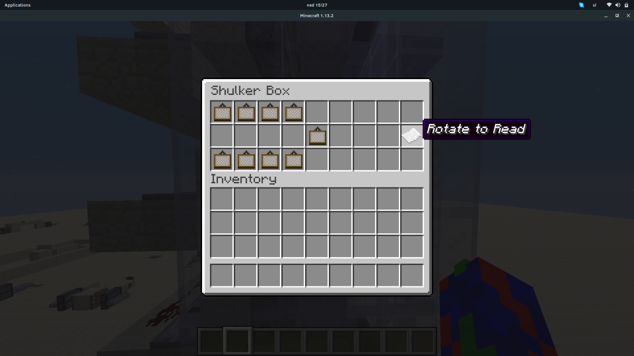 computer: MINECRAFT PRINTER+ CHARACTER BEING PRINTED PREVIEW Minecraft Map