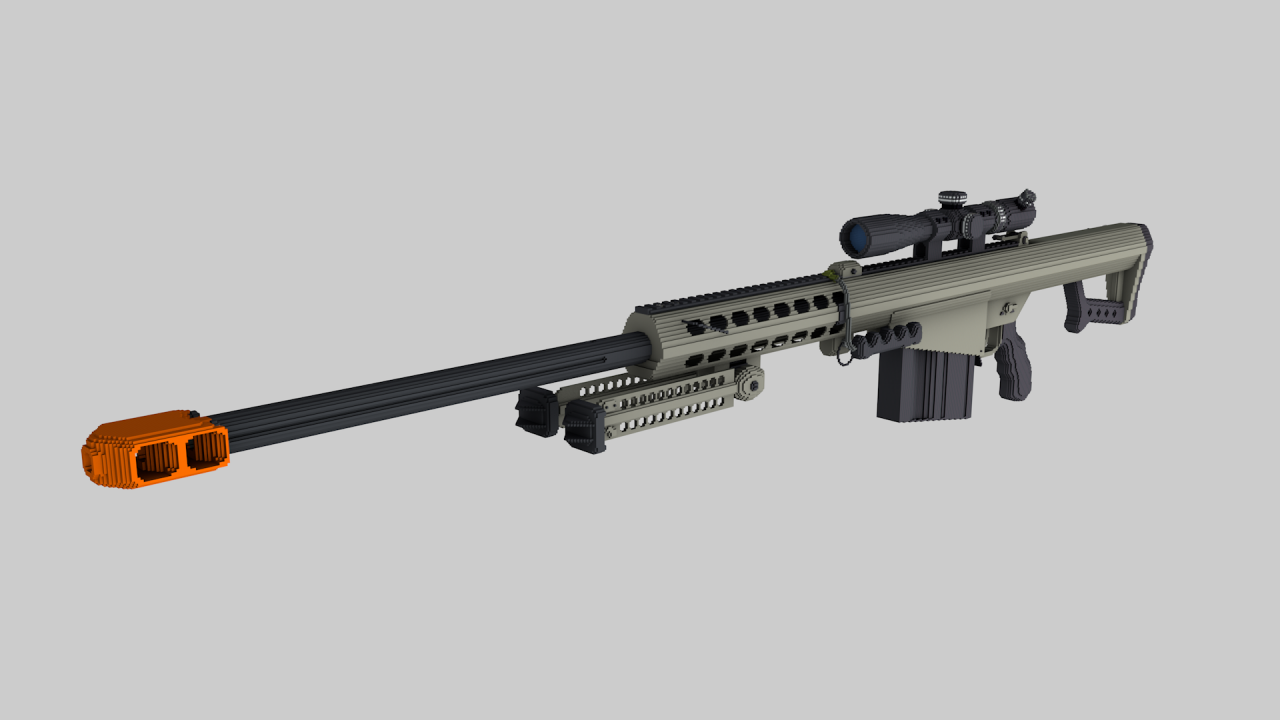 TheKurvinox's Barrett .50cal collection! Minecraft Map