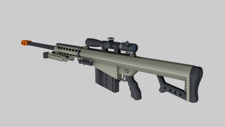 Socom Gear Barrett M107A1- airsoft edition! Minecraft Map