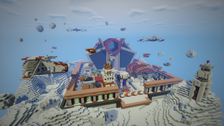 STARBASE Hub Minecraft Map