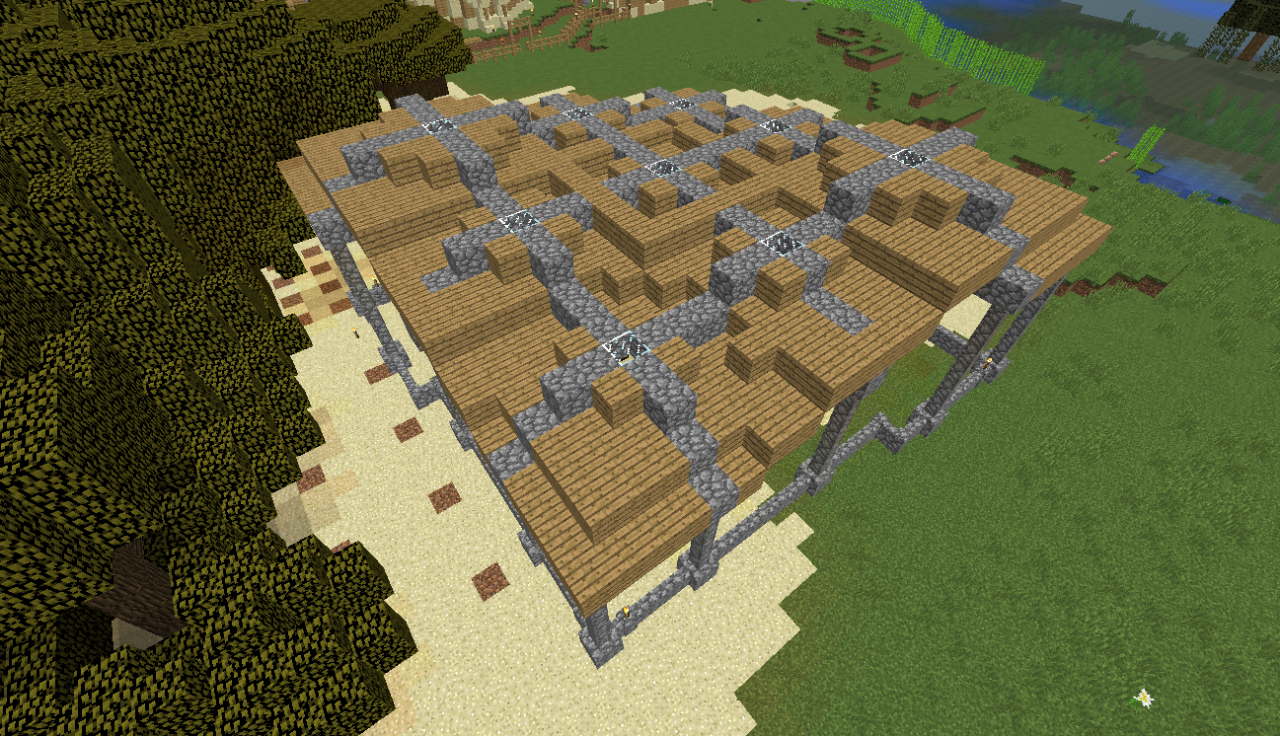 unfinished complex Minecraft Map