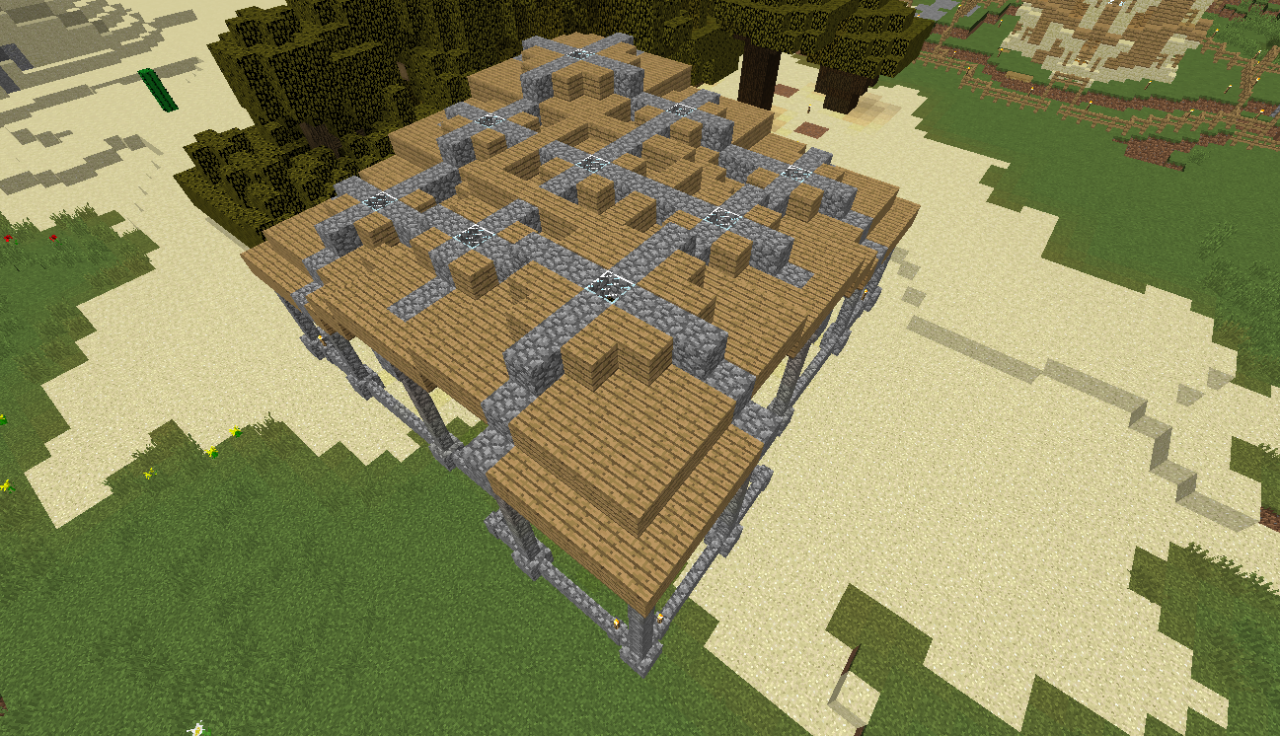 unfinished complex Minecraft Map