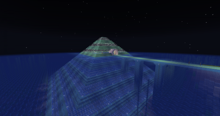 [SURVIVAL BUILD] Aquaradnis- My underwater pyramind Minecraft Map