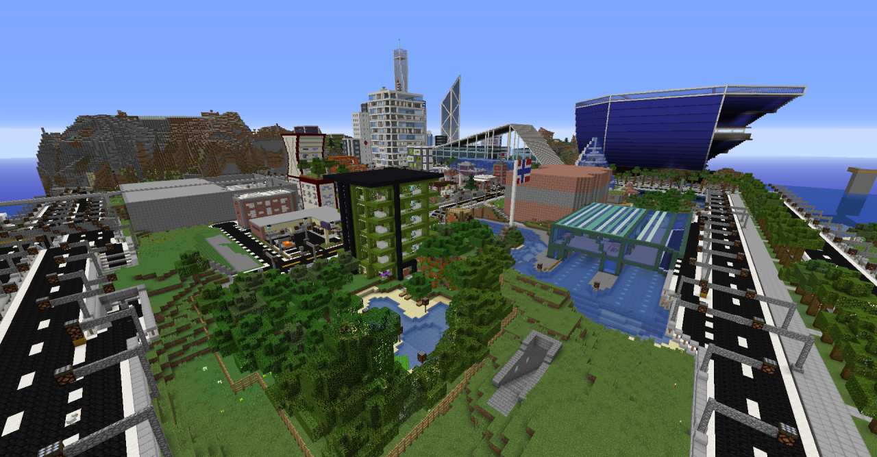 Stord City Minecraft Map