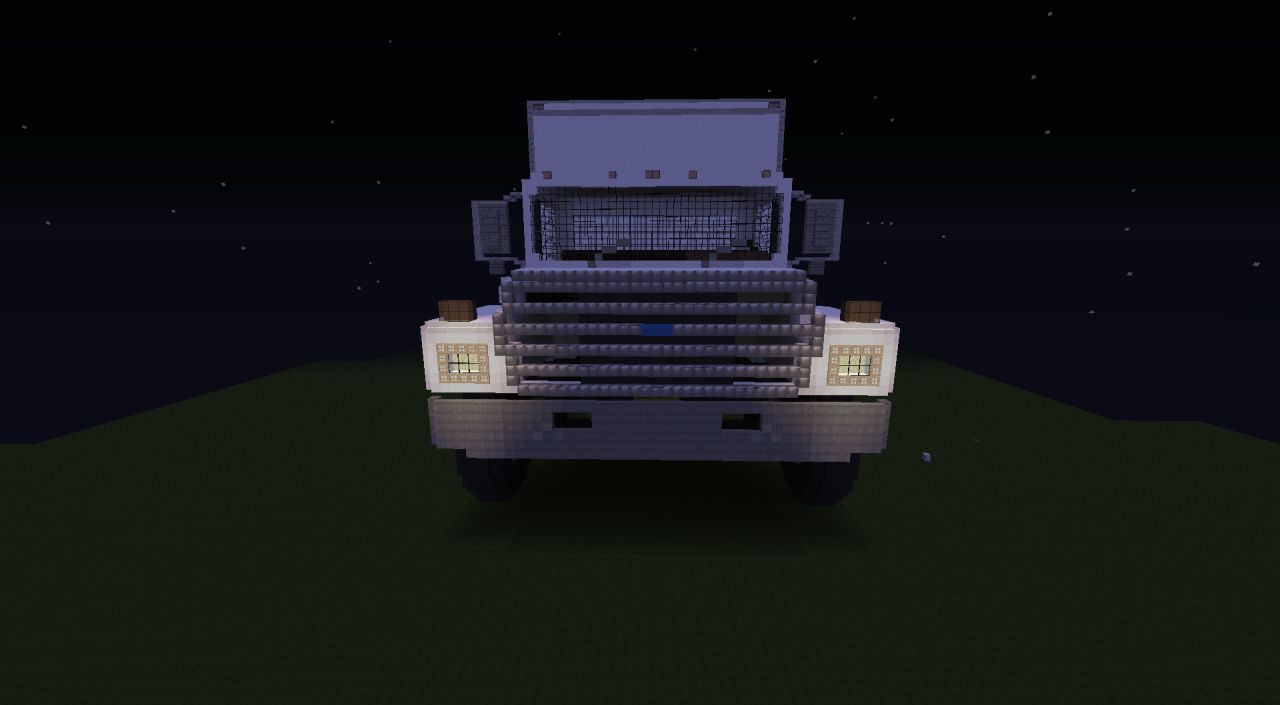 1990 Ford L8000 Box Truck Minecraft Map
