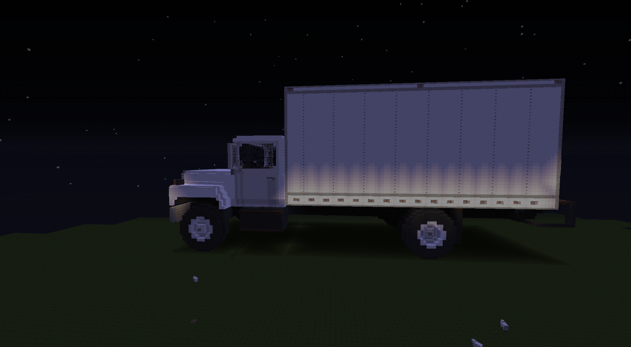 1990 Ford L8000 Box Truck Minecraft Map