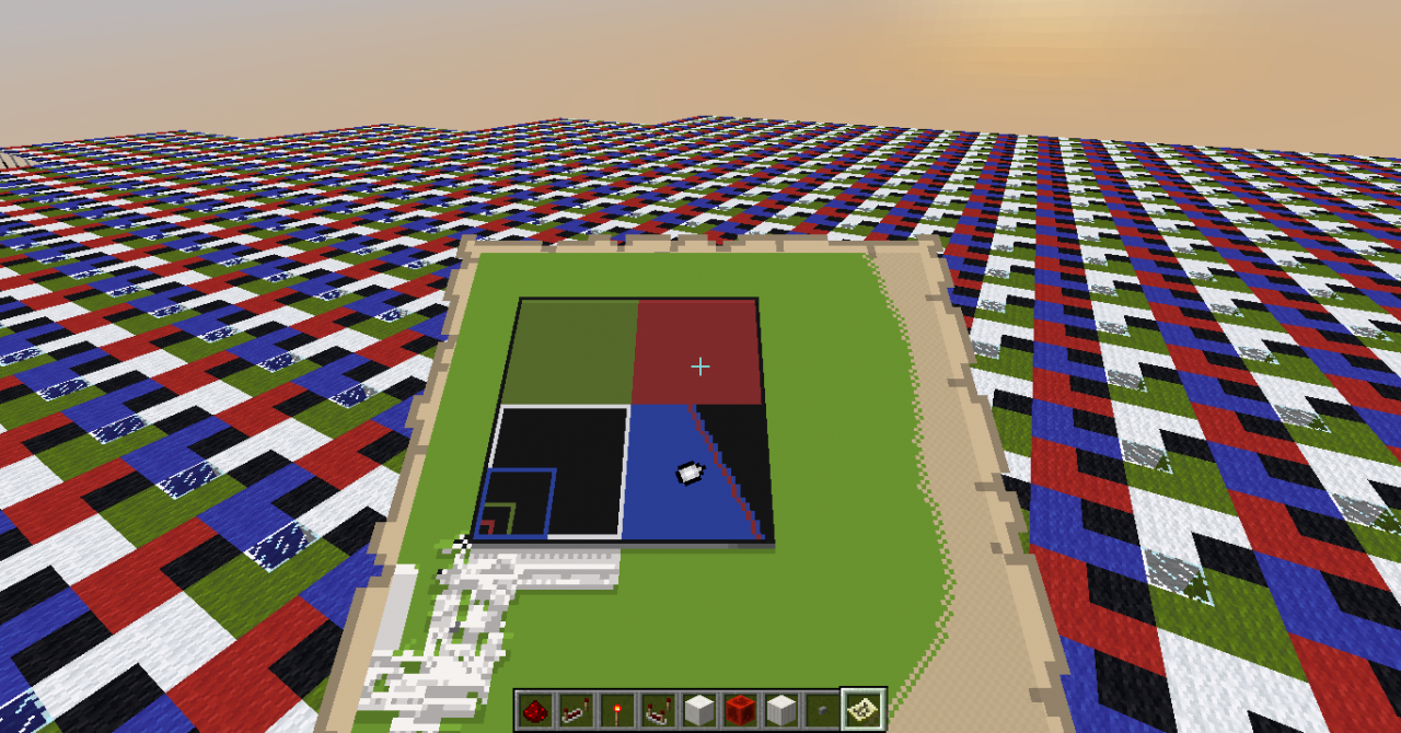 64x64 display redstone GPU Minecraft Map