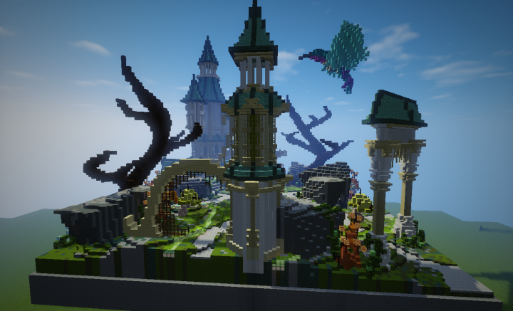 Spawn Server Minecraft Map