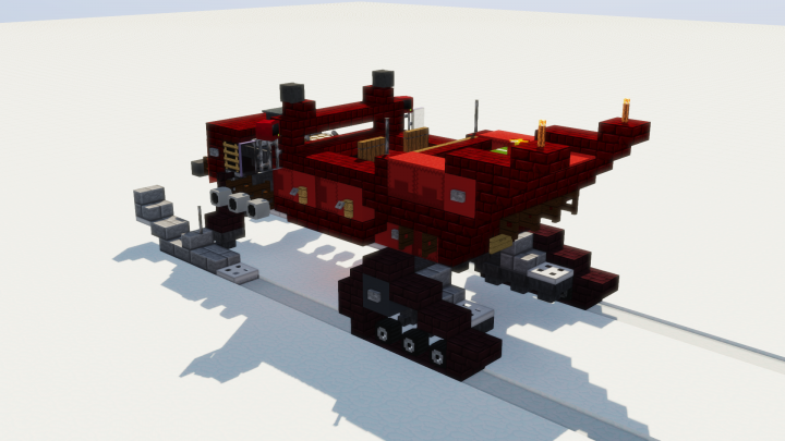 Hot Rod Santa Sleigh Minecraft Map