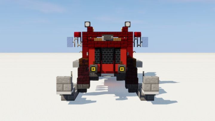 Hot Rod Santa Sleigh Minecraft Map