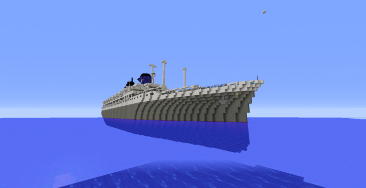 RHMS Australis 1975 Minecraft Map