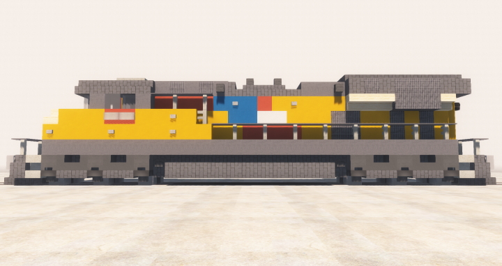 Minecraft GE ESS44AC Diesel-Electric Locomotive Minecraft Map