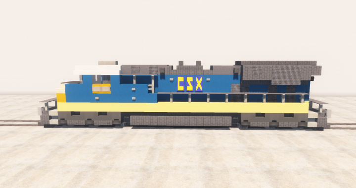 Minecraft GE ESS44AC Diesel-Electric Locomotive Minecraft Map