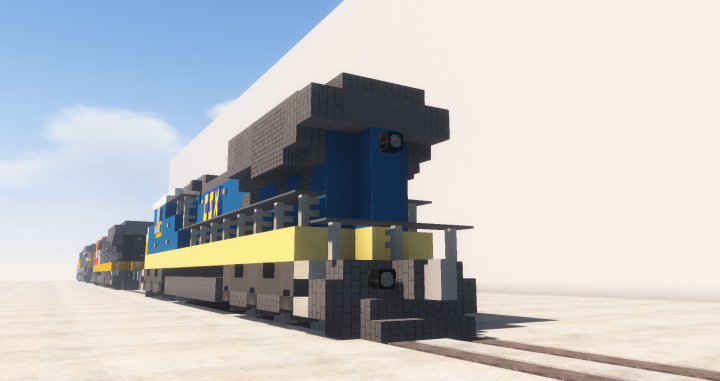 Minecraft GE ESS44AC Diesel-Electric Locomotive Minecraft Map
