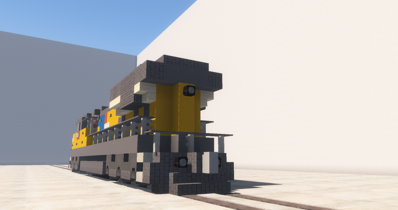 Minecraft GE ESS44AC Diesel-Electric Locomotive Minecraft Map
