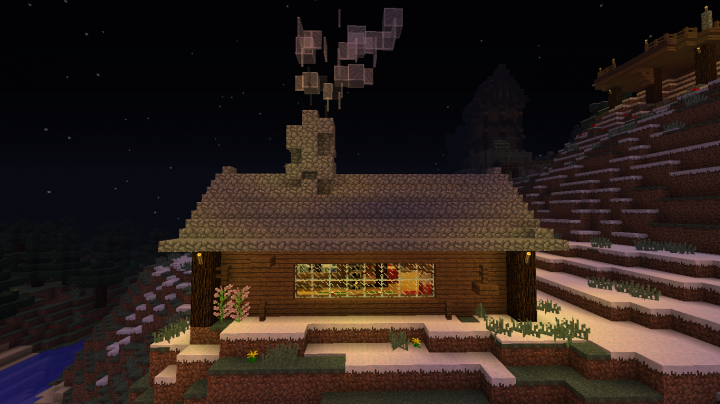 [Medieval] Winter House (Christmas) Minecraft Map
