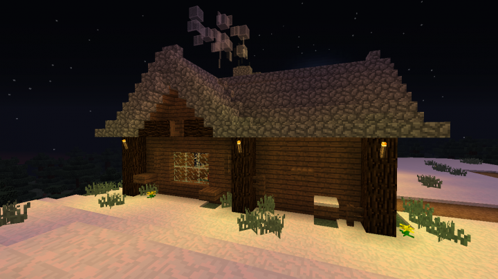 [Medieval] Winter House (Christmas) Minecraft Map
